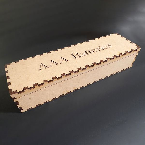 AAA Battery Storage Box – Glowforge Shop