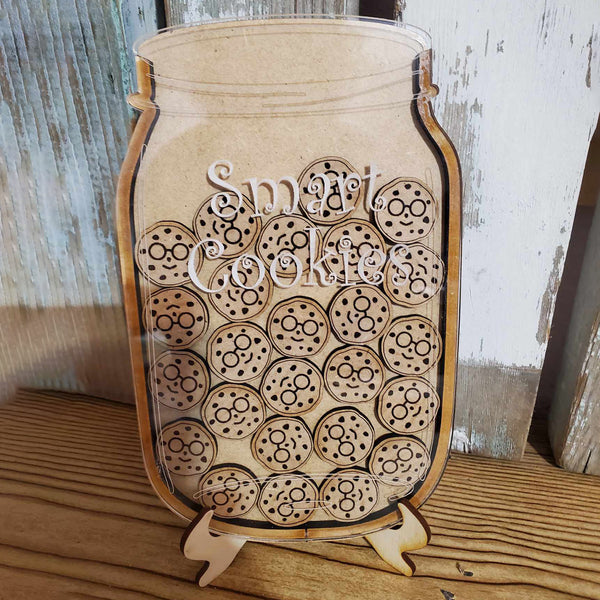 Personalizable Smart Cookie Reward Jar - Clever Cookie Motivation Jar ...