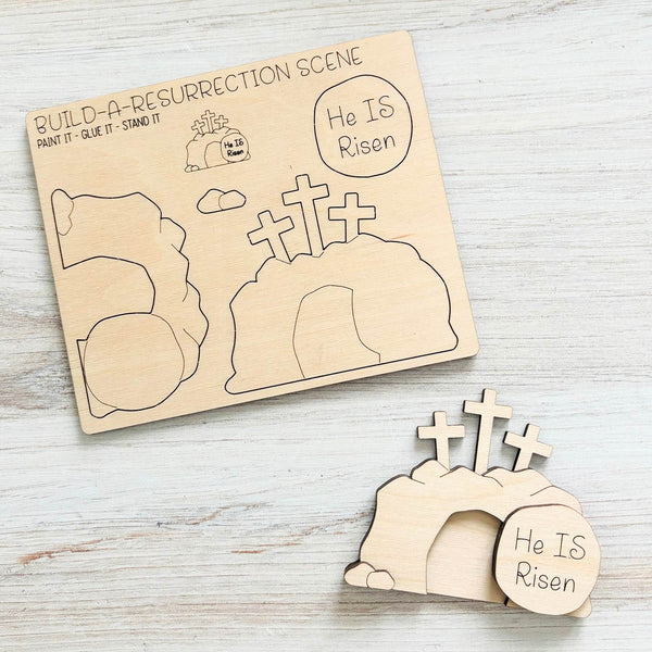 Build a Resurrection Scene Pop-Out Card – Glowforge Shop