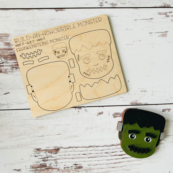 Build an Adhorrible Monster Pop-Out Card - Frankensteins Monster ...