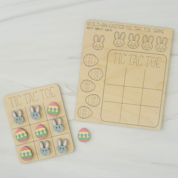 Build an Easter Tic-Tac-Toe Game Pop-Out Card – Glowforge Shop