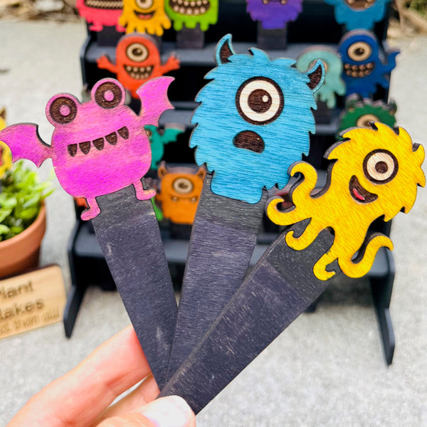 Classroom Rewards or Plant Pals Adopt-a-Monster Stakes (Set of 22) and ...
