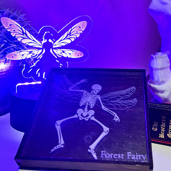 Macabre Fairy Desk Display - Forest Fairy – Glowforge Shop
