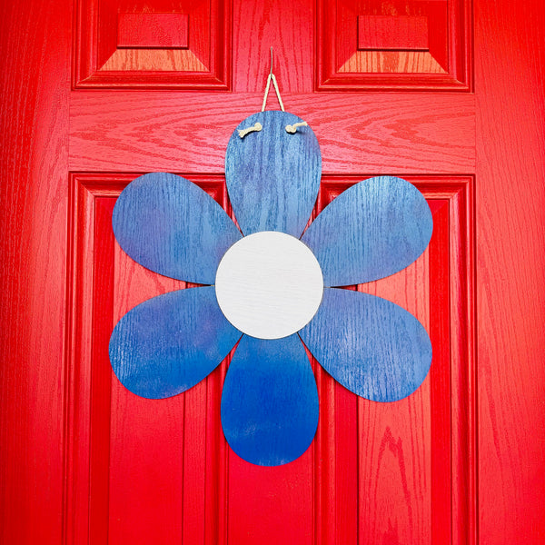Puzzle Join Large Petal Flower Door Hanger – Glowforge Shop