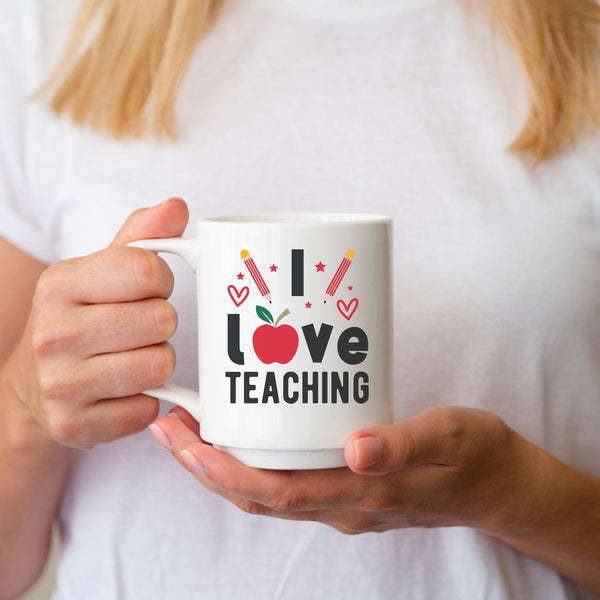"I Love Teaching" Graphic – Glowforge Shop