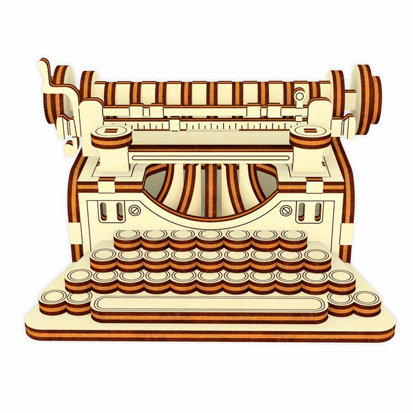 Miniature Vintage Typewriter With Slot For Small Paper Sheet ...