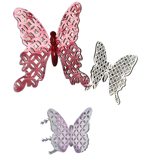 3D Farmhouse Style Butterfly Shelf Sitter (Set of 3) – Glowforge Shop