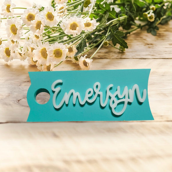 40 oz Personalized Name Plate compatible with Stanley Cup – Glowforge Shop