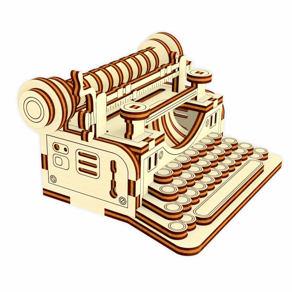 Miniature Vintage Typewriter With Slot For Small Paper Sheet ...