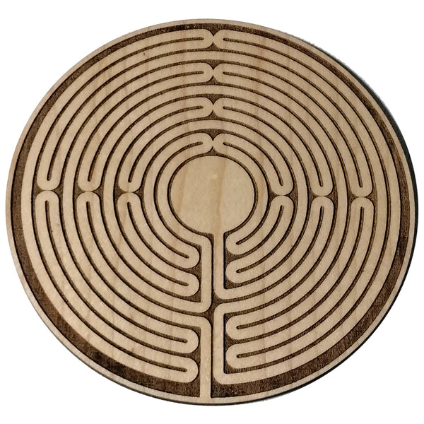Amazing Labyrinth Coaster – Glowforge Shop