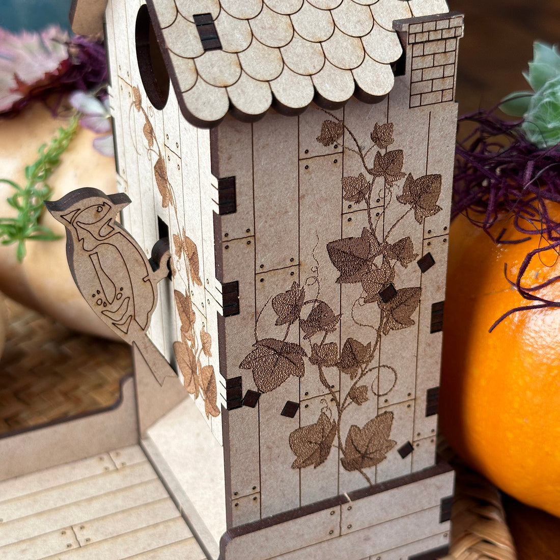 Bird-Themed Dice Tower - Medium Proofgrade – Glowforge Shop