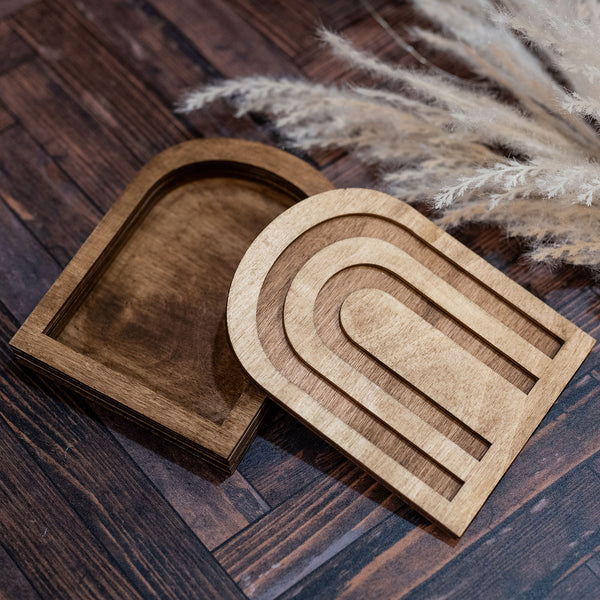 Boho Rainbow Trinket Box With Inset Lid – Glowforge Shop