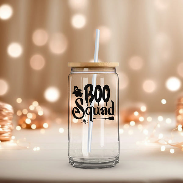 "Boo Squad" With Ghost Graphic – Glowforge Shop
