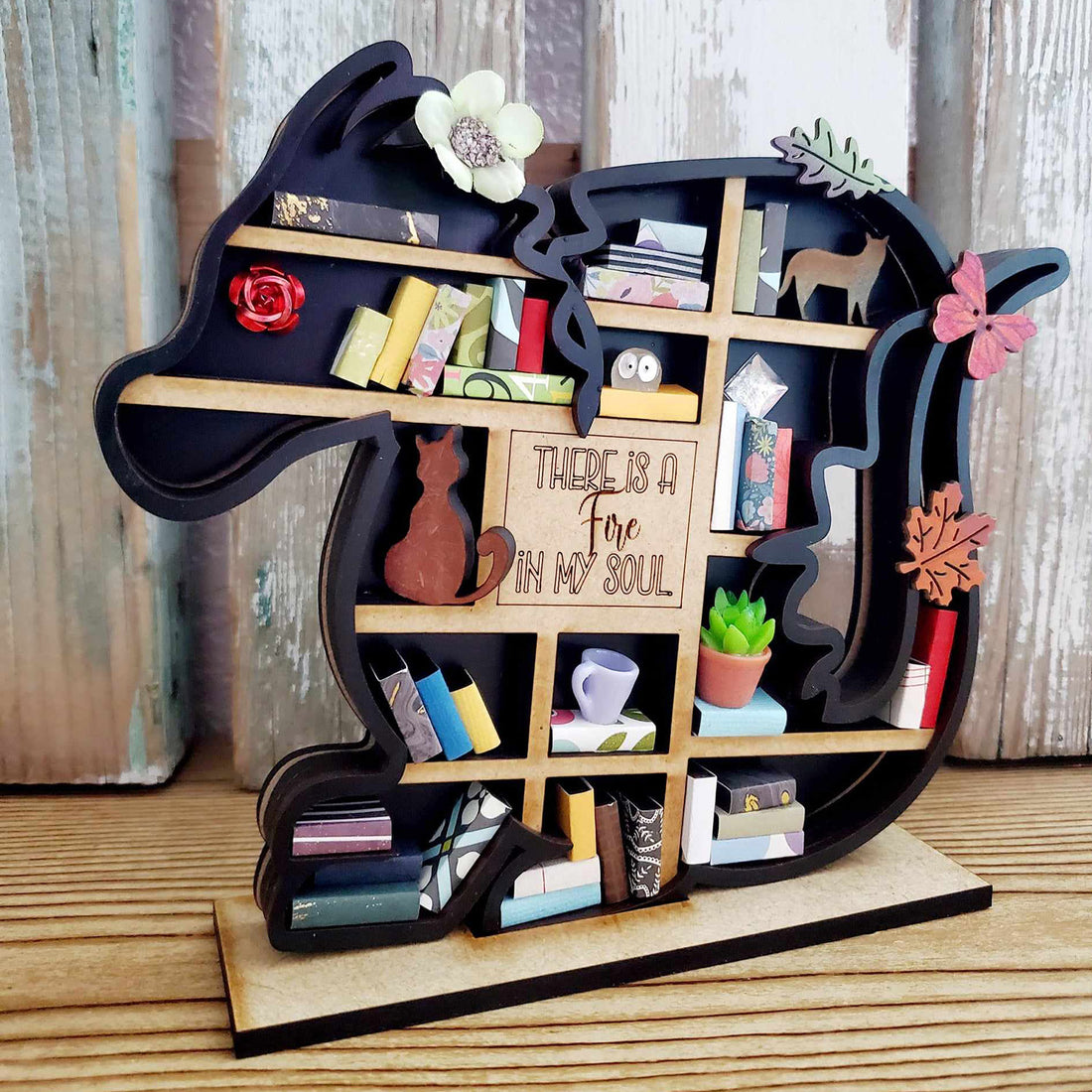 Dragon Mini Bookshelf - Mini Fantasy Dragon Book Display – Glowforge Shop