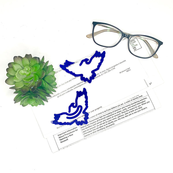 Eagle or Hawk-Shaped Bookmark with Card Backer - Paperclip - Snack Bag ...