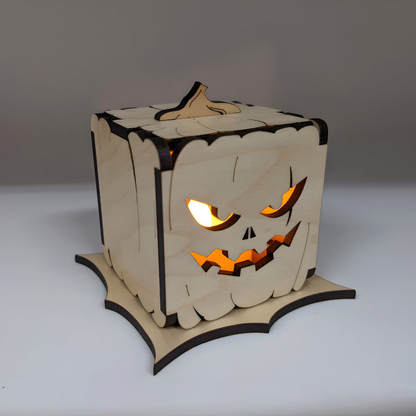 Evil LED Candle Jack O’ Lantern – Glowforge Shop