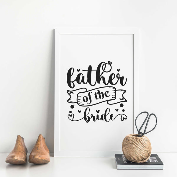 "Father Of The Bride" Graphic – Glowforge Shop