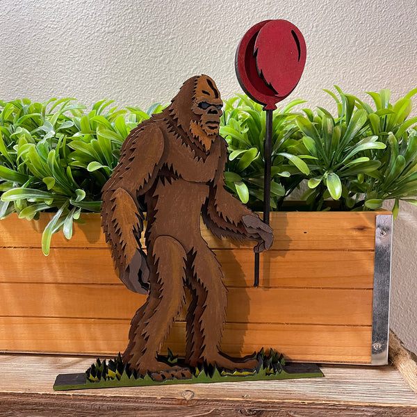 Fear the Sasquatch (Layered Art) – Glowforge Shop