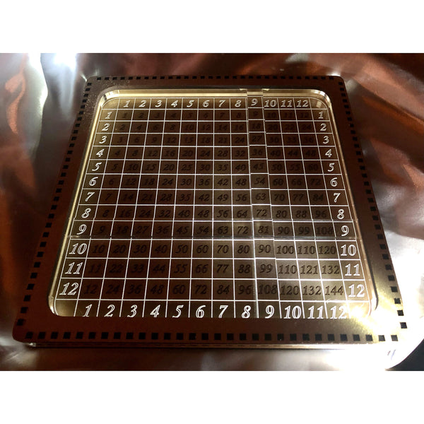 Multiplication & Division Table with Slide Bars and Light-up Memory Bo ...