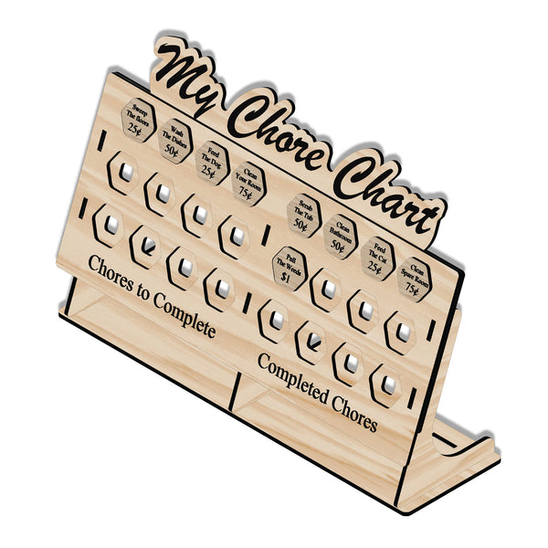 My Chore Chart - Kid's Chore Rewards Chart – Glowforge Shop