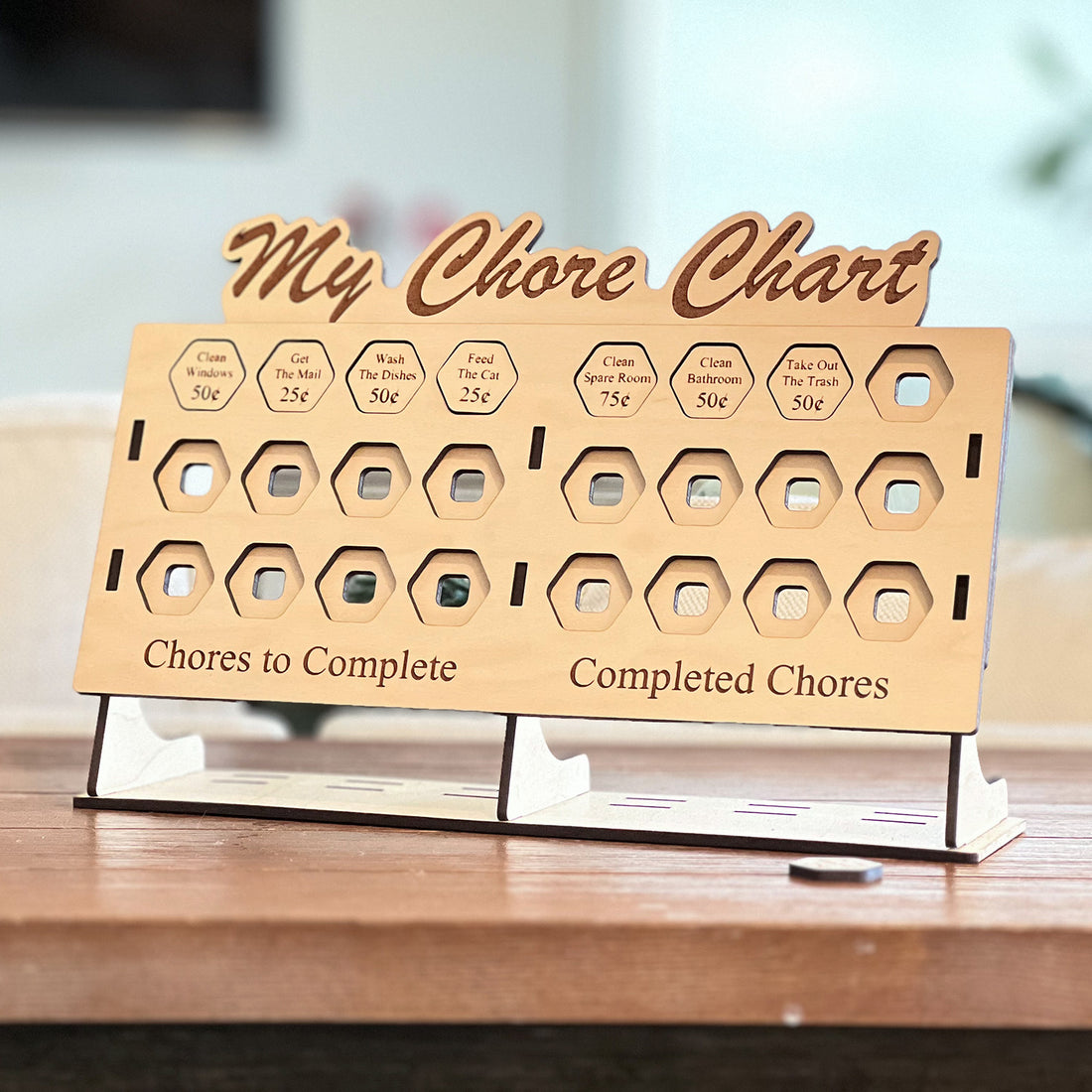 My Chore Chart - Kid's Chore Rewards Chart – Glowforge Shop
