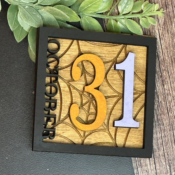 October 31 Halloween Wall Sign – Glowforge Shop