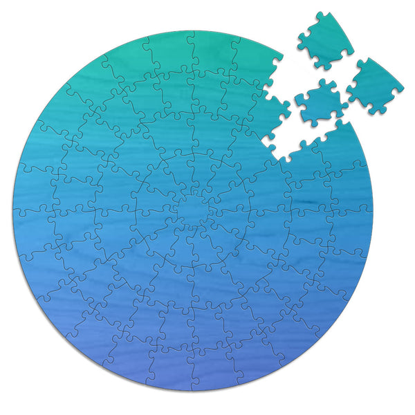 Personalized Circle Puzzle – Glowforge Shop