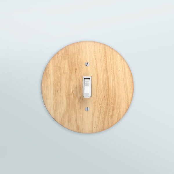 Personalized Light Switch Cover - Circle – Glowforge Shop