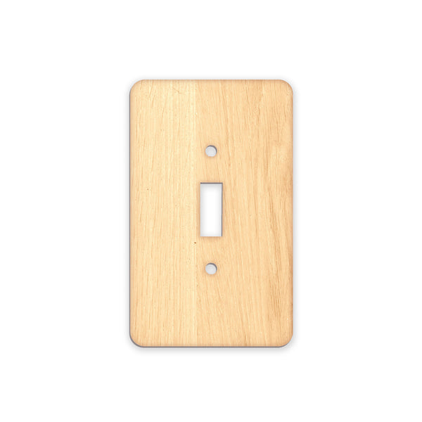 Personalized Light Switch Cover - Rounded Rectangle – Glowforge Shop