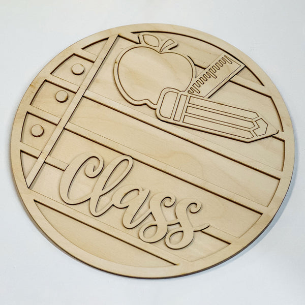 Personalized Teacher Classroom Door Hanger Sign – Glowforge Shop