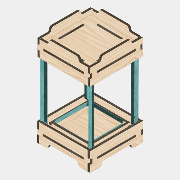 Small Stackable Display Case - Memorabilia or Miniature Toy Display ...