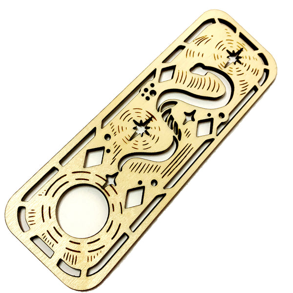 Snake Bookmark - Serpent Bookmark – Glowforge Shop
