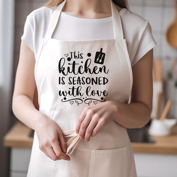 "This Kitchen Is Seasoned With Love" Graphic – Glowforge Shop