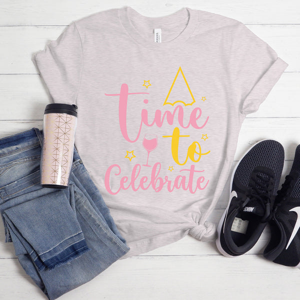 "Time To Celebrate" Graphic – Glowforge Shop