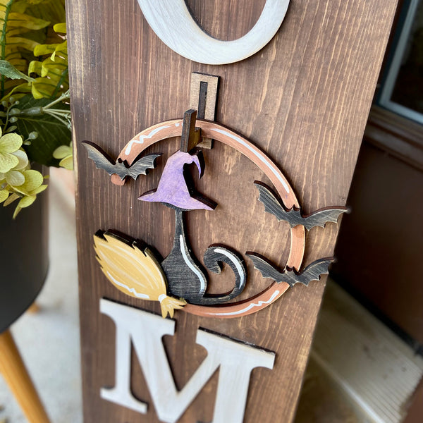 Welcome Letters with Interchangeable Seasonal Designs for a Sign ...