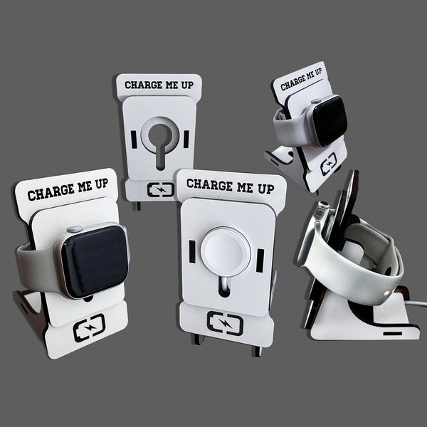 Wooden Timekeeper Apple Smart Watch Dock – Glowforge Shop