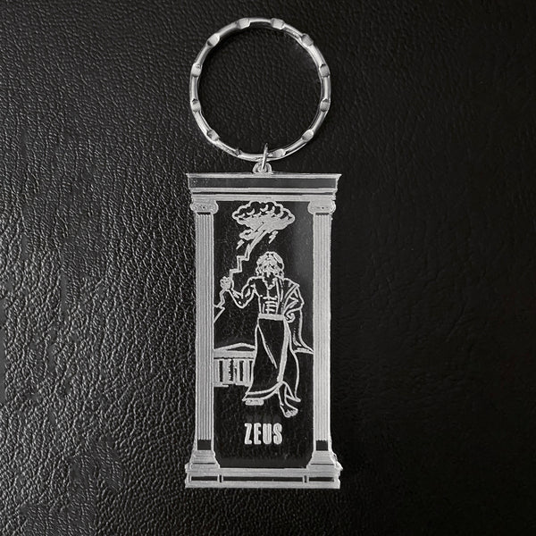 Zeus - Greek Mythology God of Sky and Thunder Keychain – Glowforge Shop