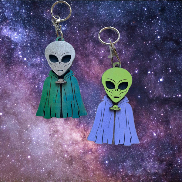 Alien Keychain – Glowforge Shop