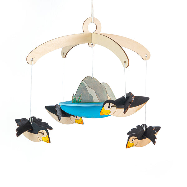 Atlantic Puffin Hanging Mobile – Glowforge Shop