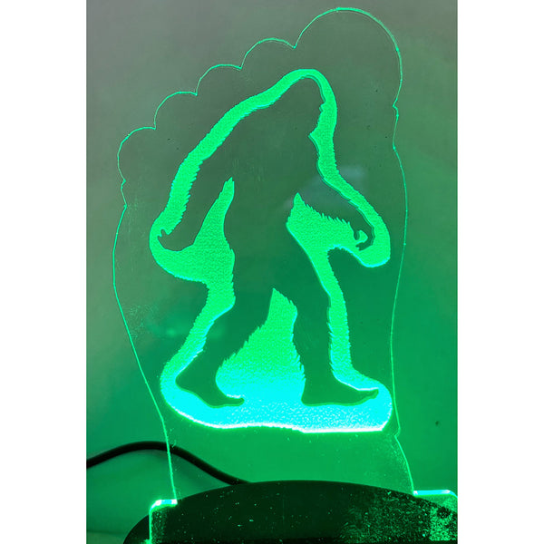 Bigfoot Sasquatch Walking LED Nightlight Insert – Glowforge Shop