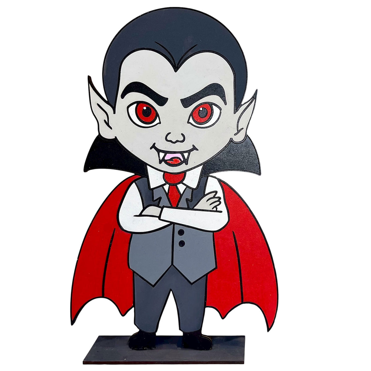 Boy Vampire Halloween Stand – Glowforge Shop