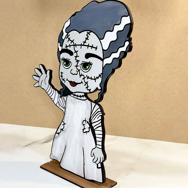 Bride Of Frankenstein Halloween Stand – Glowforge Shop