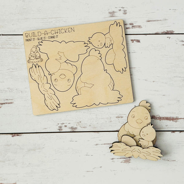 Build a Chicken Pop-Out Card – Glowforge Shop