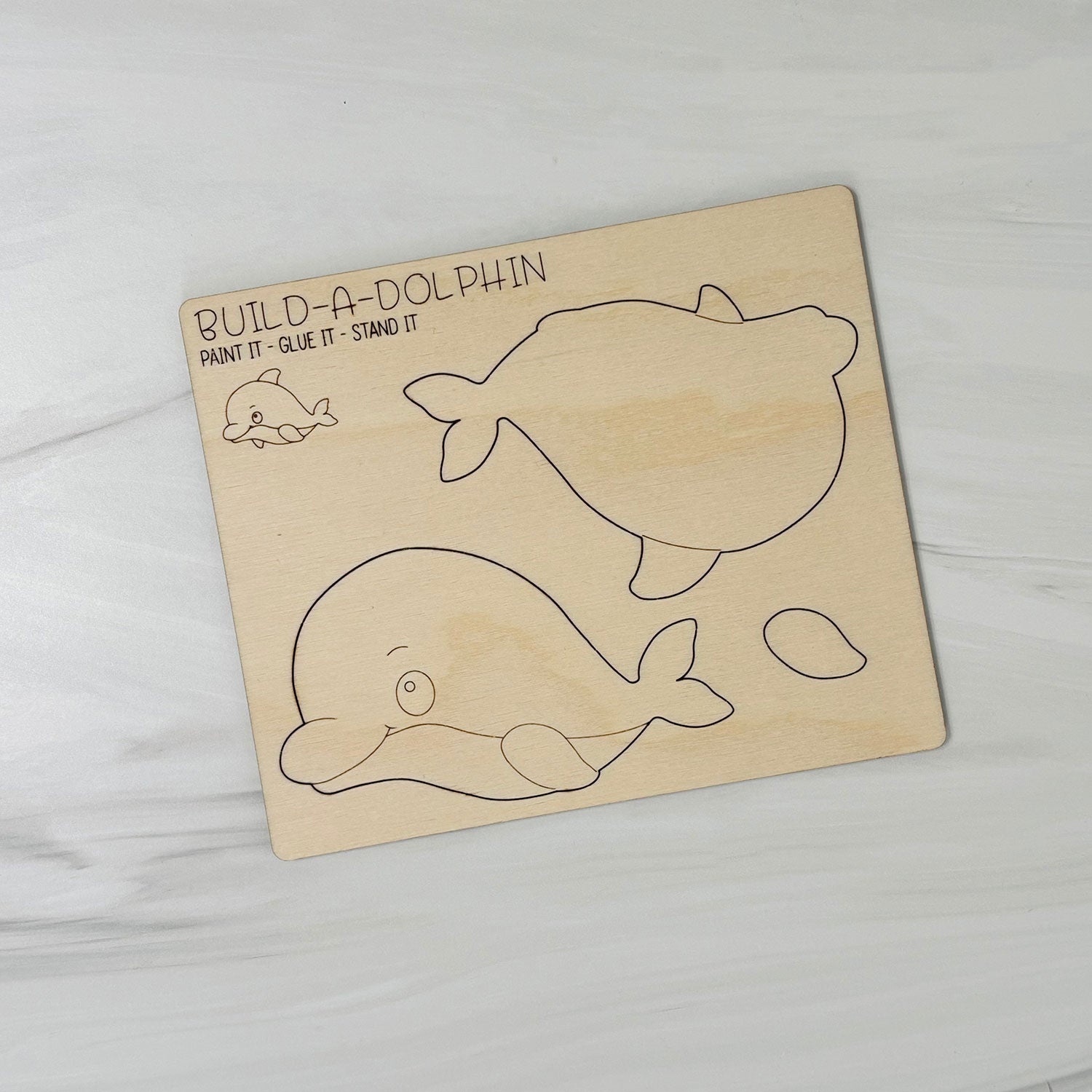 Build a Dolphin Pop-Out Card – Glowforge Shop
