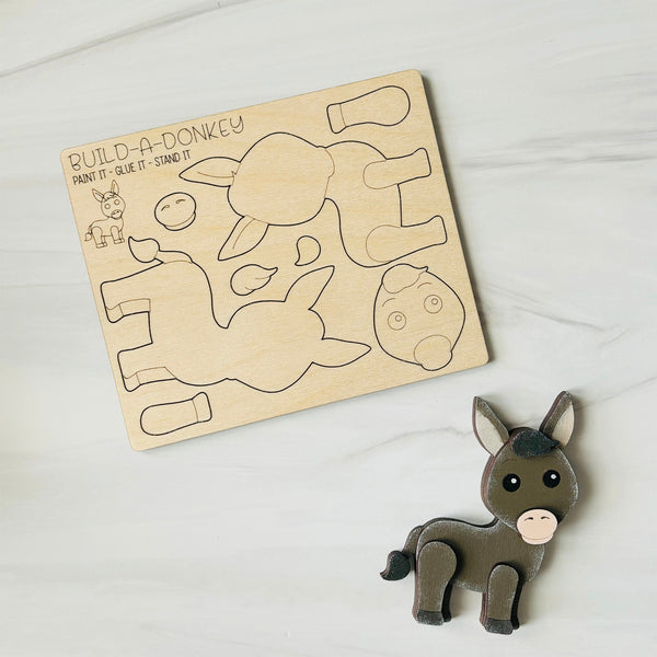 Build a Donkey Pop-Out Card – Glowforge Shop