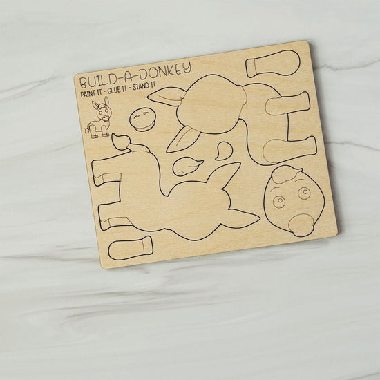 Build a Donkey Pop-Out Card – Glowforge Shop