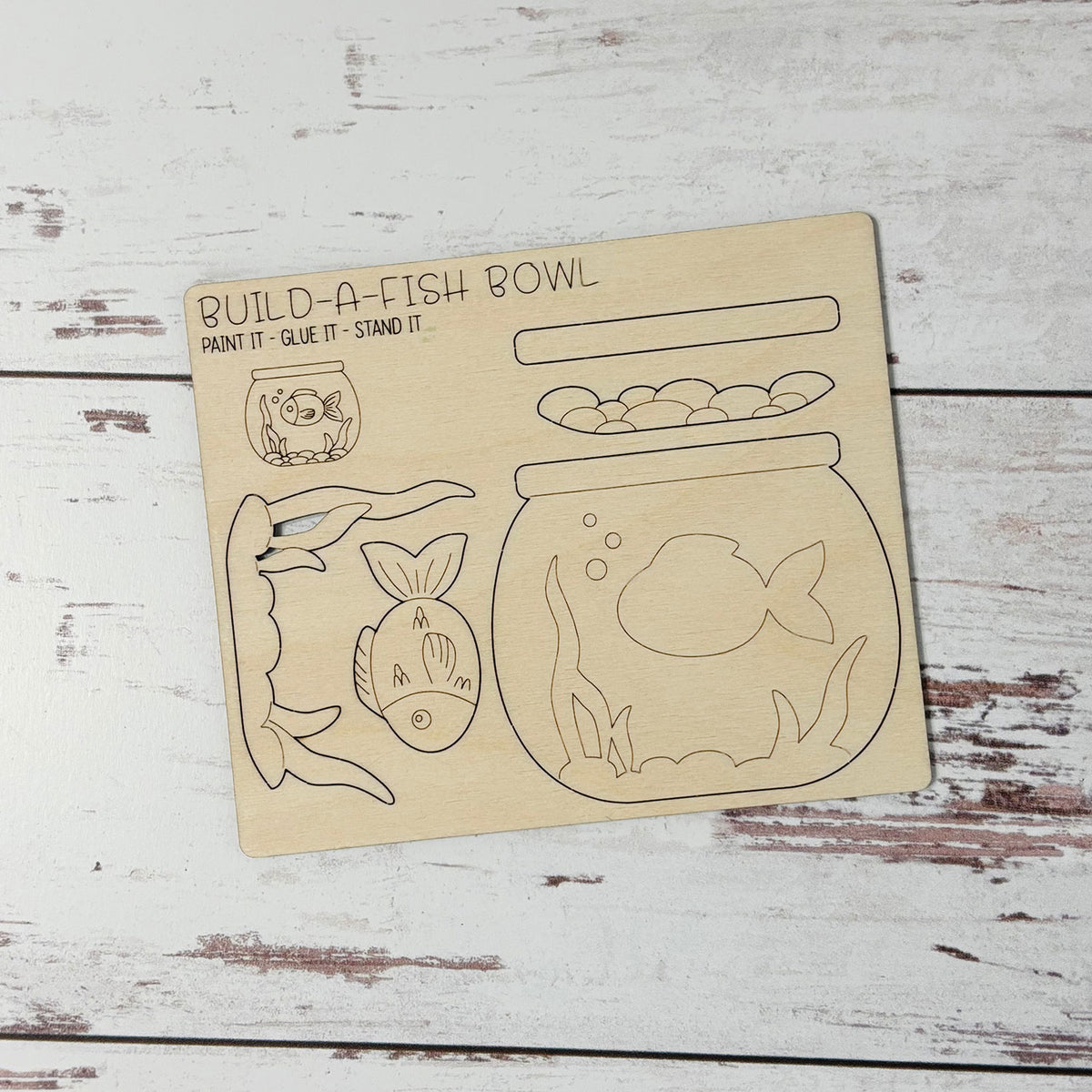 Build a Fishbowl Pop-Out Card – Glowforge Shop