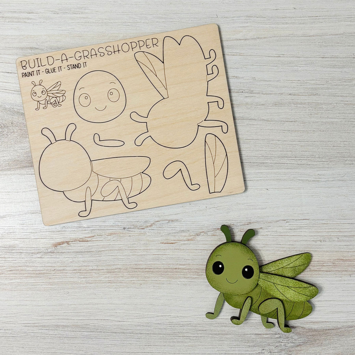 Build a Grasshopper Pop-Out Card – Glowforge Shop