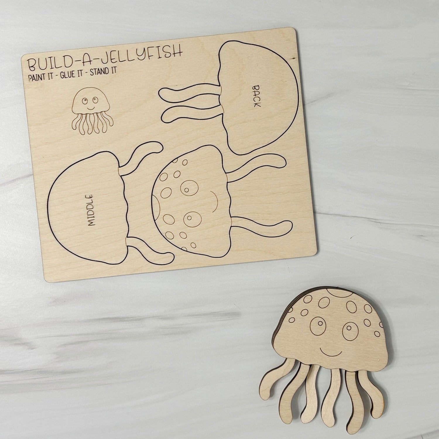 Build a Jellyfish Pop-Out Card – Glowforge Shop