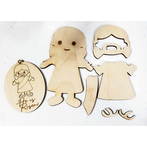 Build a Jesus - Pop Out with Tag – Glowforge Shop
